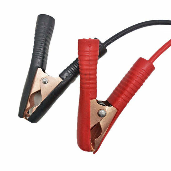 150A Car Battery Cable Grounding Pure Copper Wire Crocodile Clip Power ...