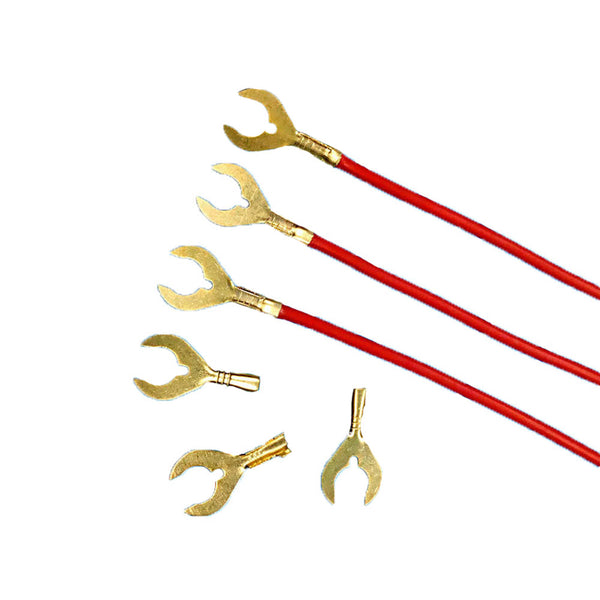 Crab foot cold press terminal wire fork type wiring tab terminal conne ...