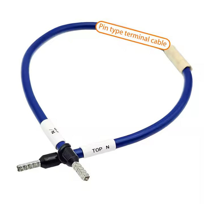 Insulated cord crimping pin type terminal terminal crimping terminal w ...