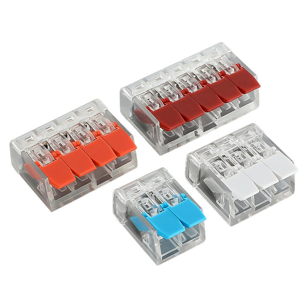 Quick terminal splitter, wire connector press type quick wire connecto ...