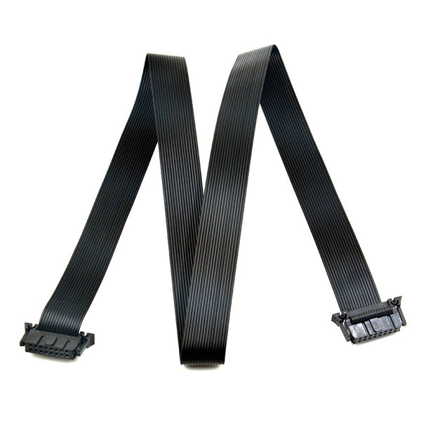 UL2651 black flat cable IDC black flat cable 2.54pitch computer cable ...