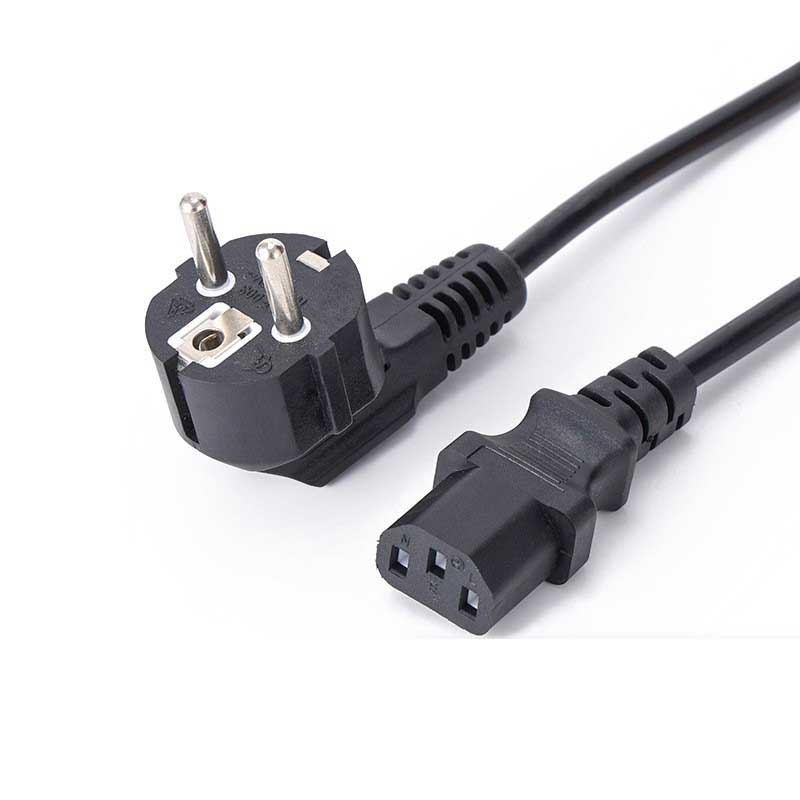 250V 16A European Standard Power Charger Adapter Cable Cord Tail Plug ...