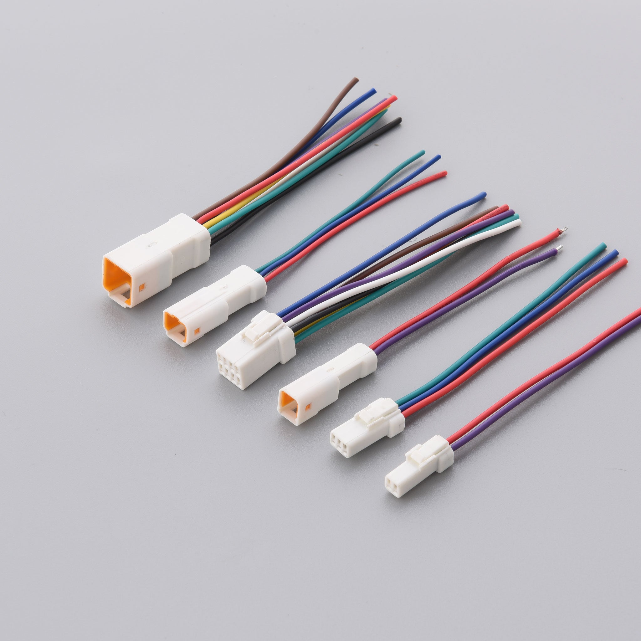 Male JST-02R-JWPF-VSLE Cable Assembly Butt Joint of Waterproof Connect ...